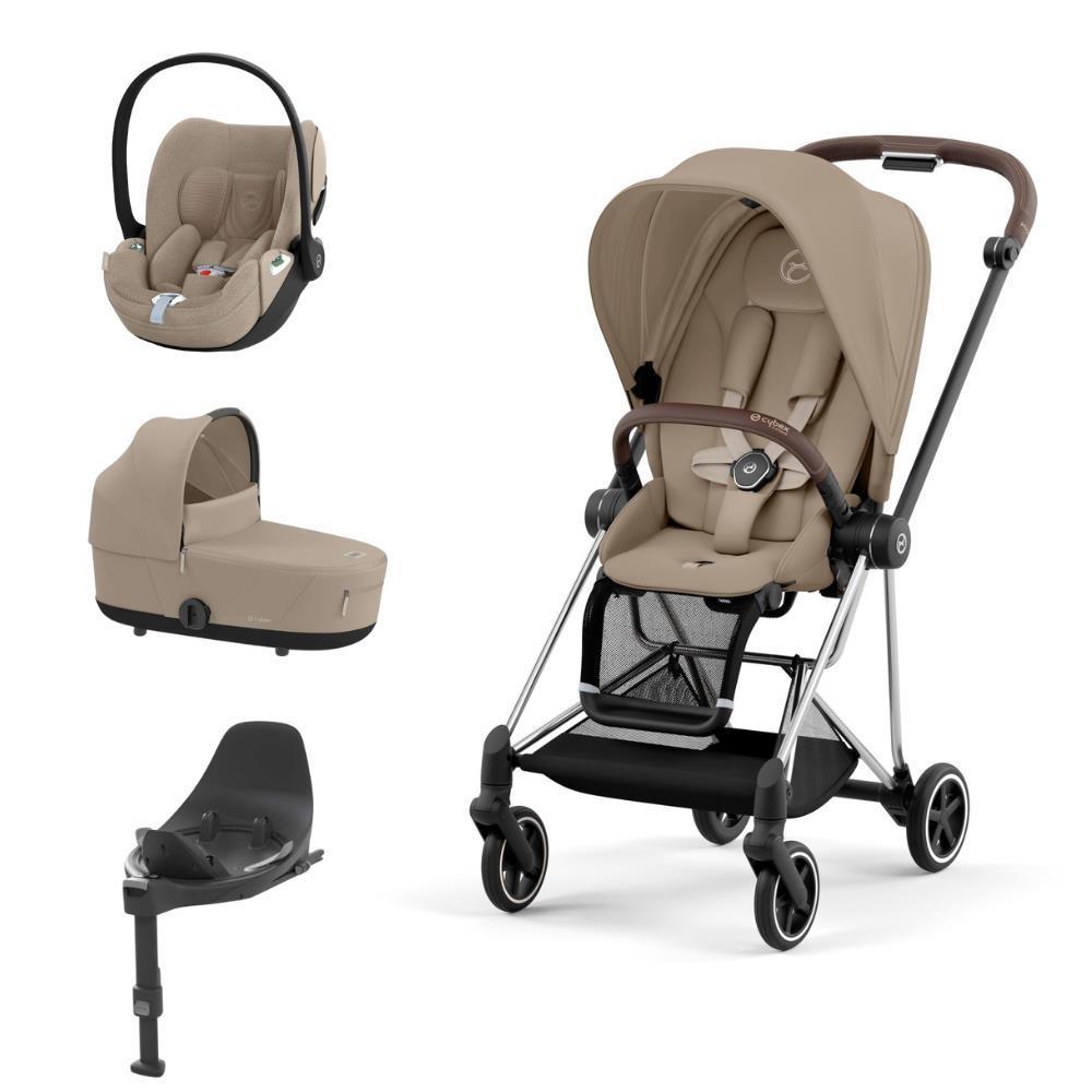 Pack Cybex Platinum Mios com Chassis e Assento Chrome Brown+ Pack de ...