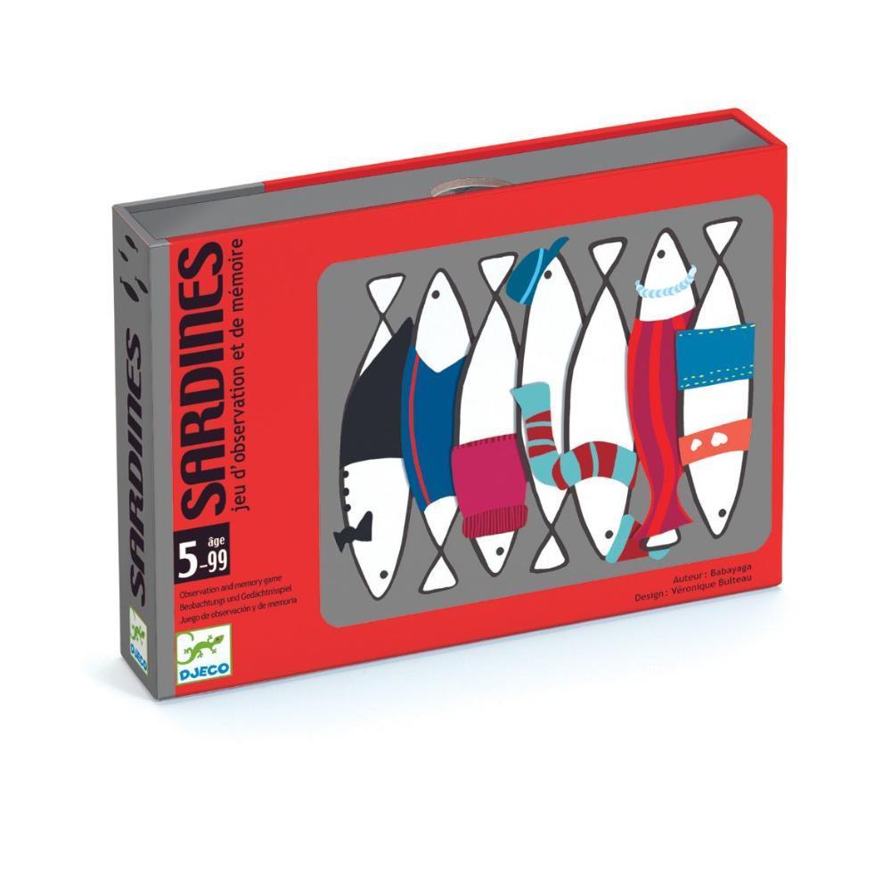 Sardines Memory Card Game | Toys | DJeco — BabyCool