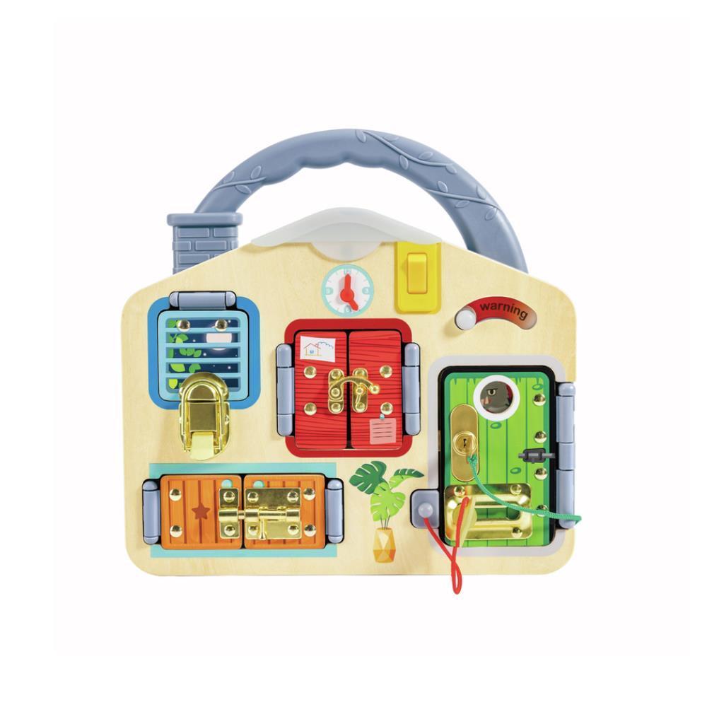 Quadro de Aprendizagem Playboard Lock & Learn | Brinquedos | Hape ...